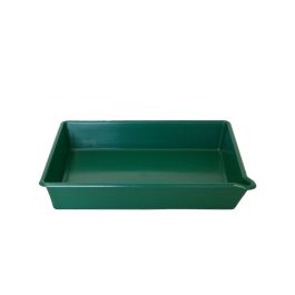 Green Drip Tray With Pouring Lip