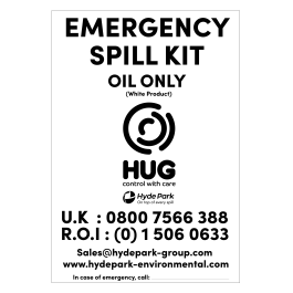 Spill Kit Station Sign - Oil Only