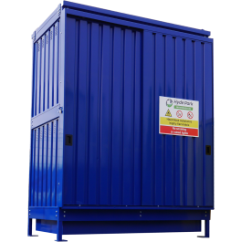 4 IBC Dual Purpose Bunded Storage Unit
